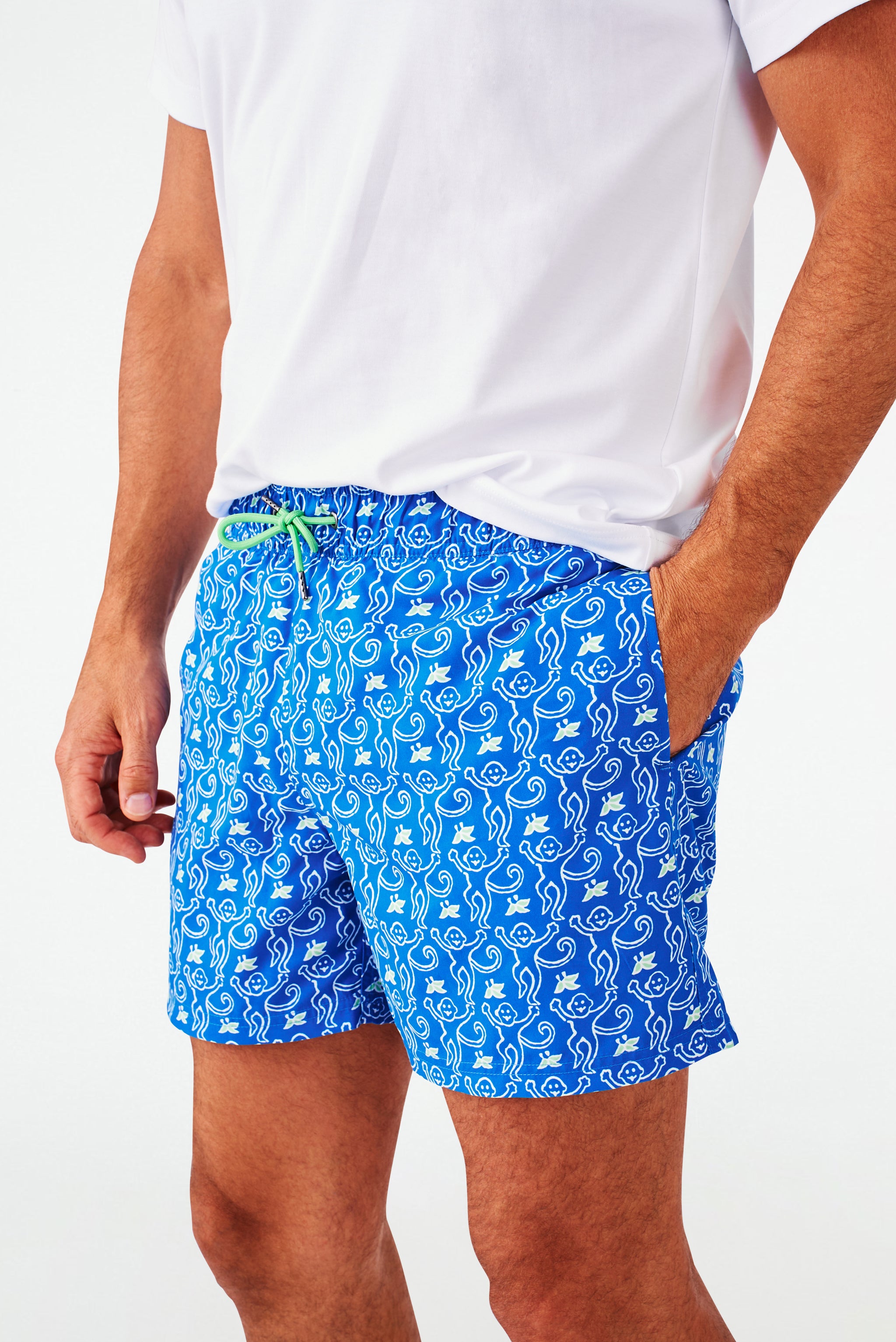 Mens Monkey Swim Trunk – Roller Rabbit Outlet