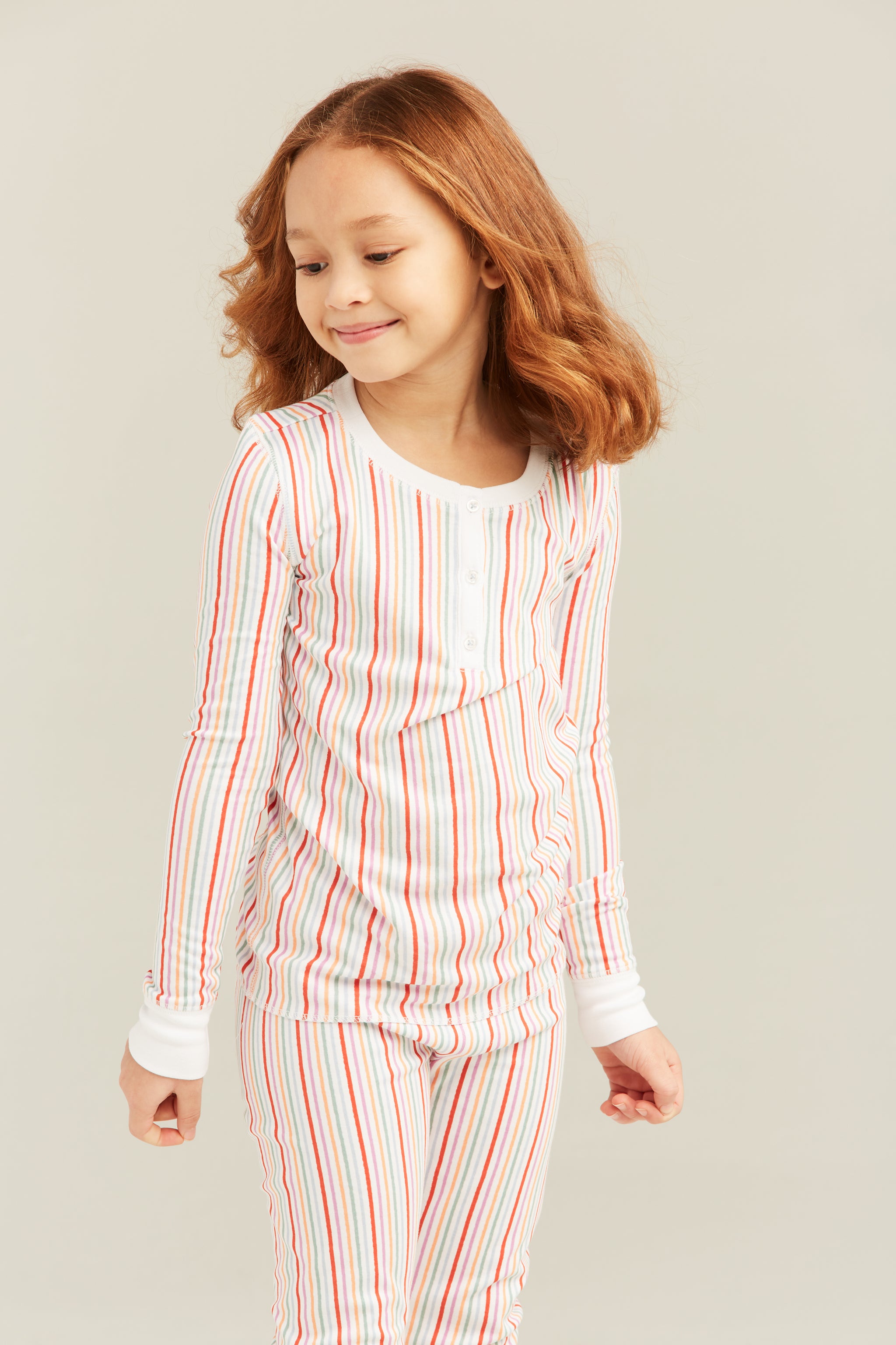 Kids Party Stripe Pajamas | Roller Rabbit – Roller Rabbit Outlet